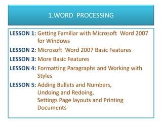 SLIDES MSOFFICE Pptx Desktop Publishing Computer Software And Applications