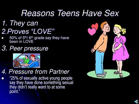 Peer Pressure Sexually Active