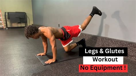 10 Minute Legs And Glutes Workout For Men And Women No Equipment Youtube