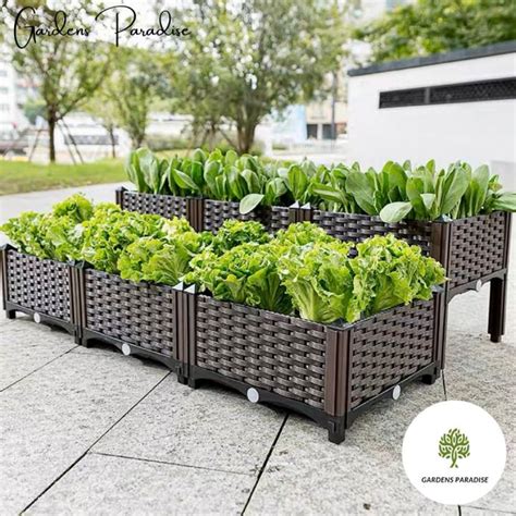 Customizable Vegetable Balcony Planter Box By Gardens Paradise P28