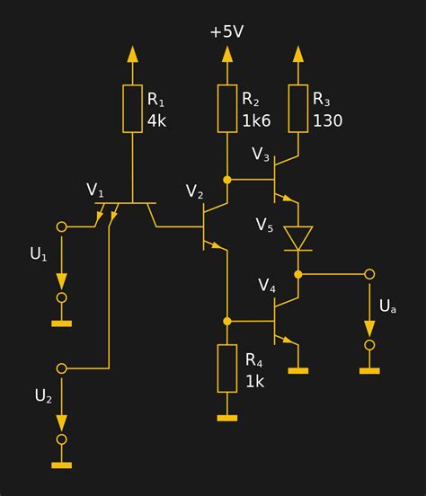 2 Input Nand Gate Cmos Schematic Diagram