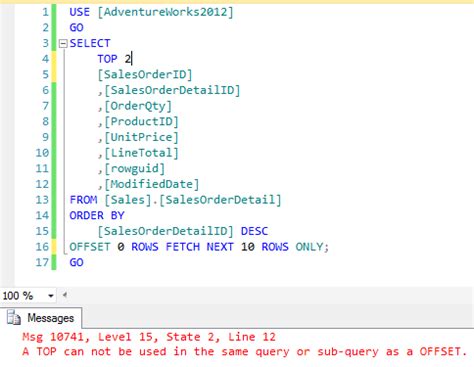 Introduction To Pagination In SQL Server