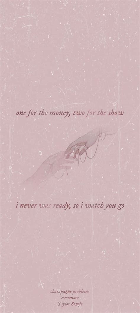 Gorgeous Taylor Swift Lyric Aesthetic Wallpapers