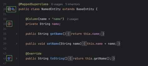 Gutter Icons IntelliJ IDEA Documentation