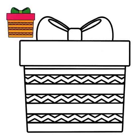 Раскраска Цветок для малышей с цветным образцом распечатать или скачать