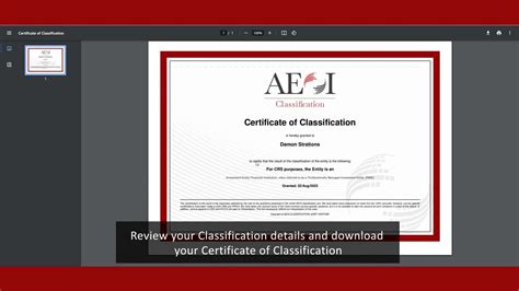 Demo AEOI Classification