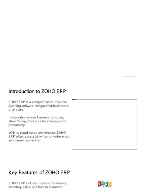 Zoho Erp Pdf
