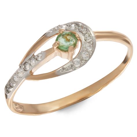 Серебряное кольцо с изумрудом – Теле-Интернет-Бутик ювелирных изделий ...