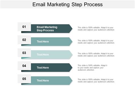 Email Marketing Step Process Ppt Powerpoint Presentation Styles Background