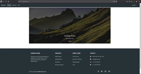 Html Footer No Final Do Template Depois Do Scroll Stack Overflow Em Português