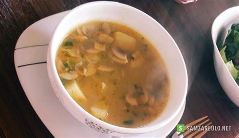 სოკოს კრემ სუპი Samzareulo Net რეცეპტები Receptebi Kulinaria