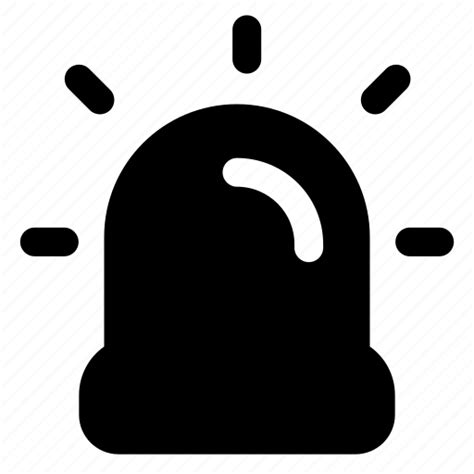 Emergency Lamp Exit Etc Solid Icon Download On Iconfinder