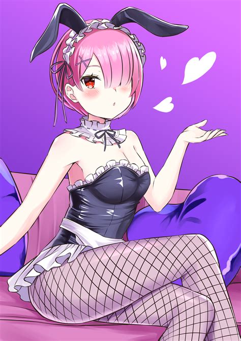 Ram Re Zero Kara Hajimeru Isekai Seikatsu Drawn By S Hdru2332 Danbooru