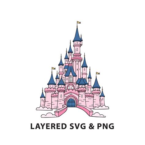Castle Svg Png File Instant Digital Download Etsy
