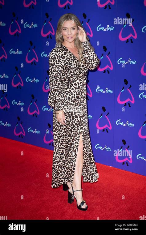 Candice Brown Attends Andrew Lloyd Webbers Cinderella At The Gillian