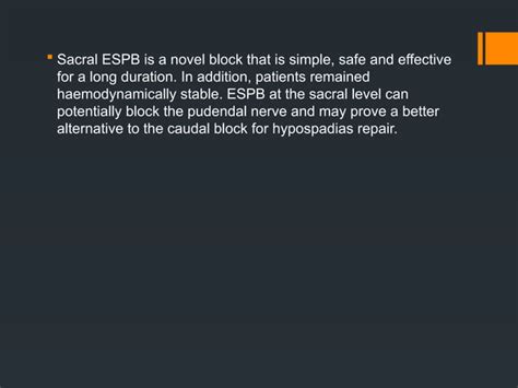 Comparison Of Ultrasound‑guided Sacral Erector Spinae Plane Block And Caudal Epidural Block For