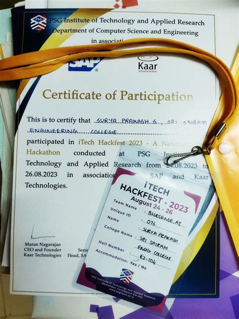 Surya Prakash On Linkedin Psgitechhackfest Hackathon Innovation