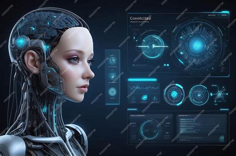 Premium Photo Ai Artificial Intelligence Concept Deep Learning Gui