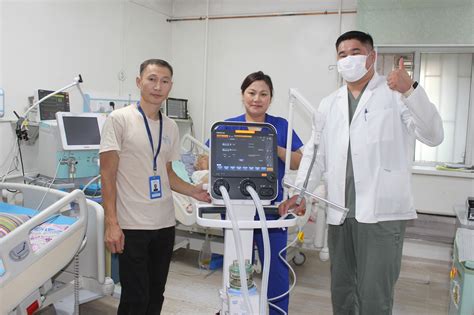 ЭРЧИМТ ЭМЧИЛГЭЭНИЙ ТАСАГ БҮРЭН ЗОХИОМОЛ АМЬСГАЛЫН АППАРАТ ХҮЛЭЭН АВЛАА… Хан Уул Эрүүл мэндийн төв