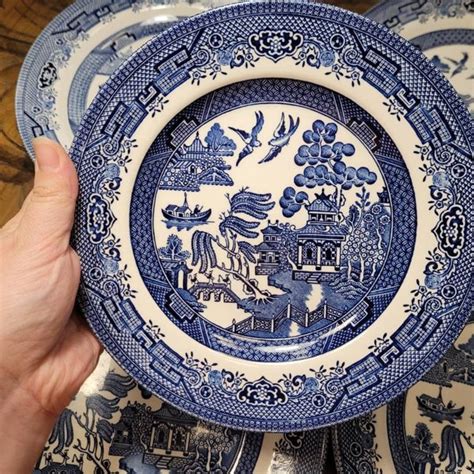 Willow Pattern Plate Etsy
