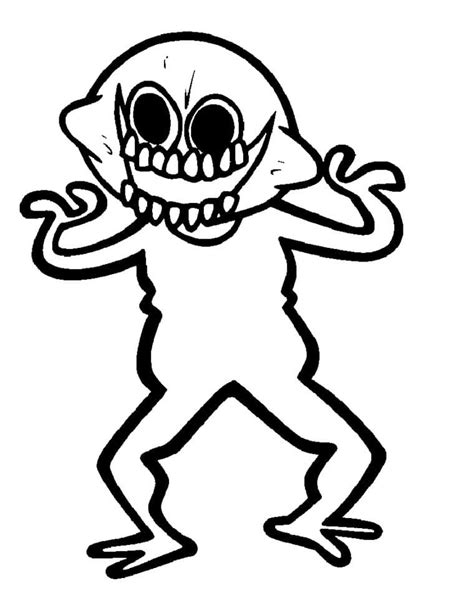 Lemon Demon Friday Night Funkin Coloring Page Download Print Or