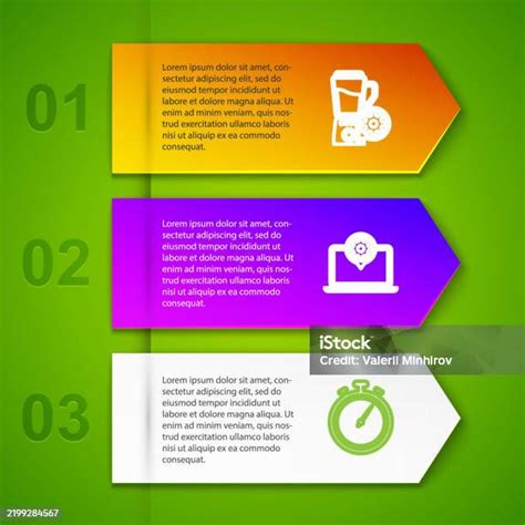 그릇 설정 노트북 스톱워치 및 비디오 카메라로 라인 블렌더를 설정합니다 비즈니스 인포 그래픽 템플릿 벡터 가정용 캠코더에 대한 스톡 벡터 아트 및 기타 이미지 Istock