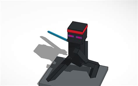 3d Design Enderman Tinkercad