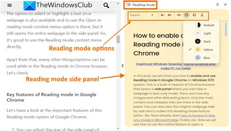 How To Use Reading Mode In Chrome On Windows 1110