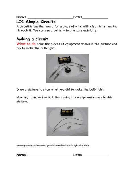 LO Simple Circuits