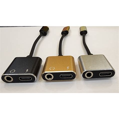 Jual AUDIO TYPE C Converter To HEADPHONE JACK AUDIO 3 5 Mm Shopee Indonesia