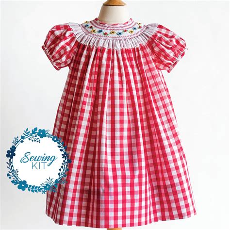 Kit Perfect Picnic Dress And Slip Contrast Yoke Bishop And Bishop Slip Pattern By Gail Doane