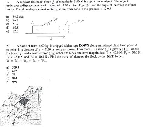 Solved Constant In Space Force F Of Magnitude 500 N Is Applied To