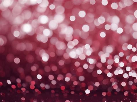 Premium Ai Image Maroon Elegance Bokeh Pattern On Ombre Maroon Mosaic Background