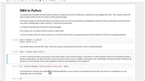 Idea To Python Youtube
