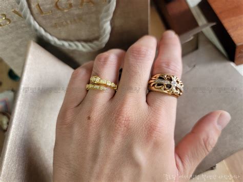 Bvlgari 불가리 세르펜티 바이퍼 반지 풀쥬얼리셋팅 Bvlgari 종로왕