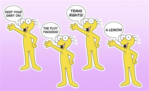 Graggle Simpson Laminated Vinyl Sticker Etsy Australia