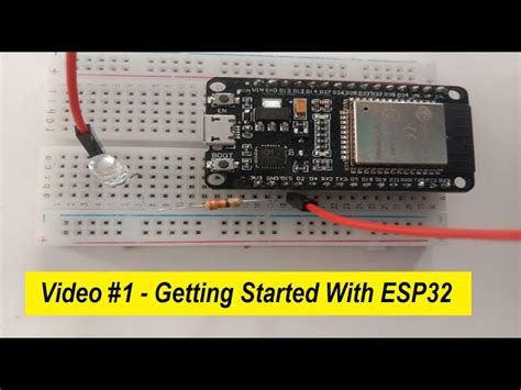 Esp32 Blink Test With Arduino Software Ide Youtube