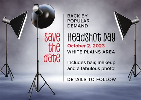 Woohoo Jill Singers Doing It Again Save The Date For Headshot Day