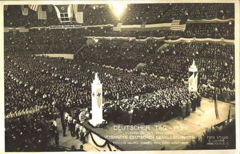 Curators Corner A 1934 Pro Nazi Rally In Madison Square Garden