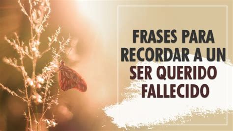 Un Mes De Tu Partida Frases Conmovedoras Para Recordar A Un Ser Querido