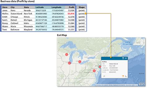 Location Types—esri Maps For Microstrategy Arcgis