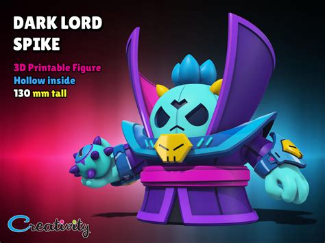 Spike Dark Lord Brawl Stars Wallpapers Wallpaper Cave