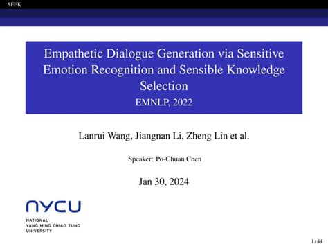 Empathetic Dialogue Generation Via Sensitive Emotion Recognition And Sensible Knowledge
