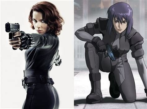 Scarlett Johansson As Motoko Kusanagi In Ghost In The Shell First Look