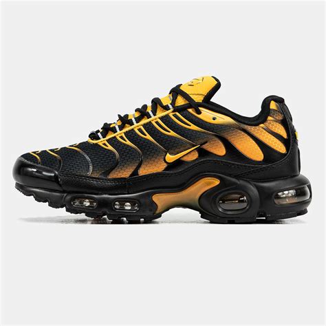 Чоловічі Кросівки Nike Air Max Tn Plus Black Yellow / Найк Аїр Макс ТН ...
