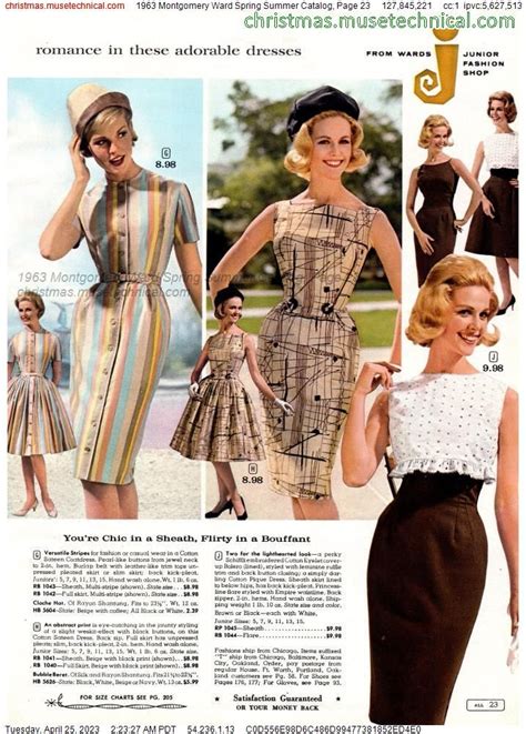 1963 Montgomery Ward Spring Summer Catalog Page 23 Catalogs