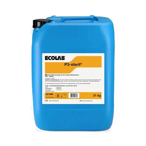Ecolab P3 Steril 5kg 21kg G P M Agencies Professional Cleaning And Sanitation Products