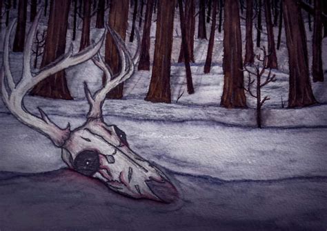 SCP Wendigo Skull SCP Foundation Amino