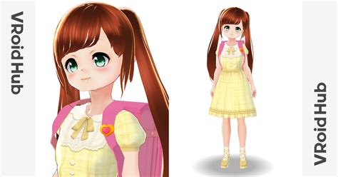 ツインテちゃん ツインテちゃんランドセルver VRoid Hub
