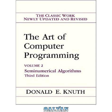 خرید و قیمت دانلود کتاب The Art Of Computer Programming Vol2 Seminumerical Algorithms ترب